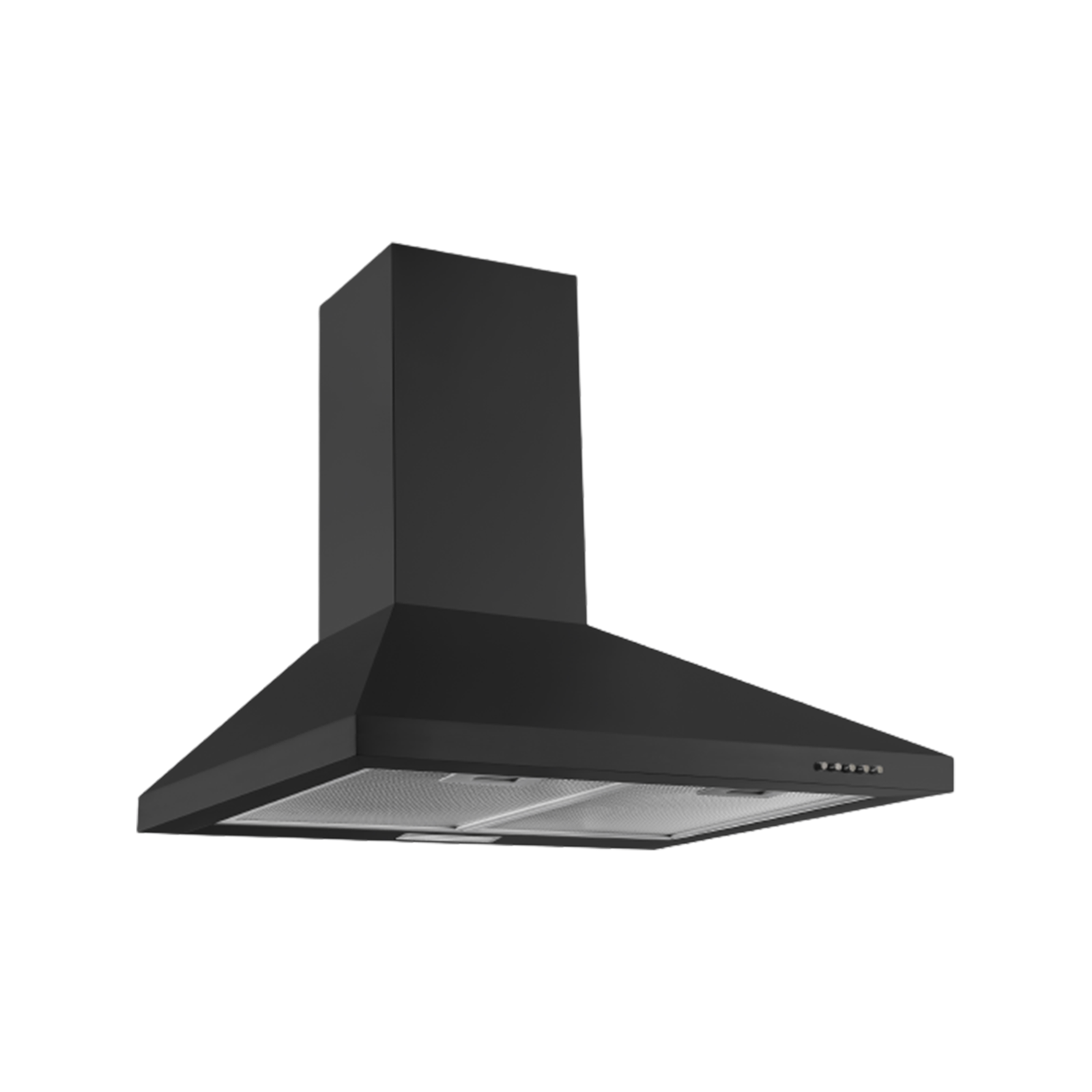 Bellini 60cm Black Slimline Canopy Rangehood - Bunnings Australia
