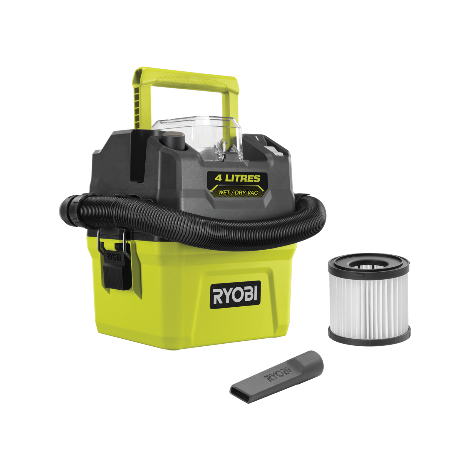 RYOBI 18V ONE+ 4L Wet & Dry Compact Vacuum - Bunnings Australia