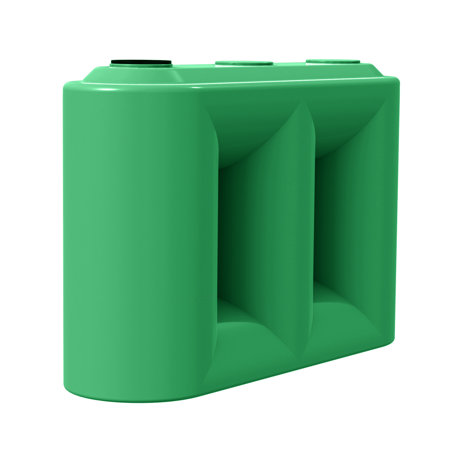 Team Poly 5000L Aqua Spring Slim Poly Water Tank - Heritage Green ...