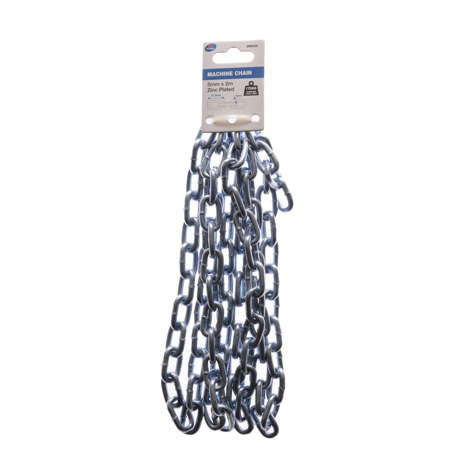 Zenith 5mm x 2m Zinc Plated Machine Chain - Bunnings Australia
