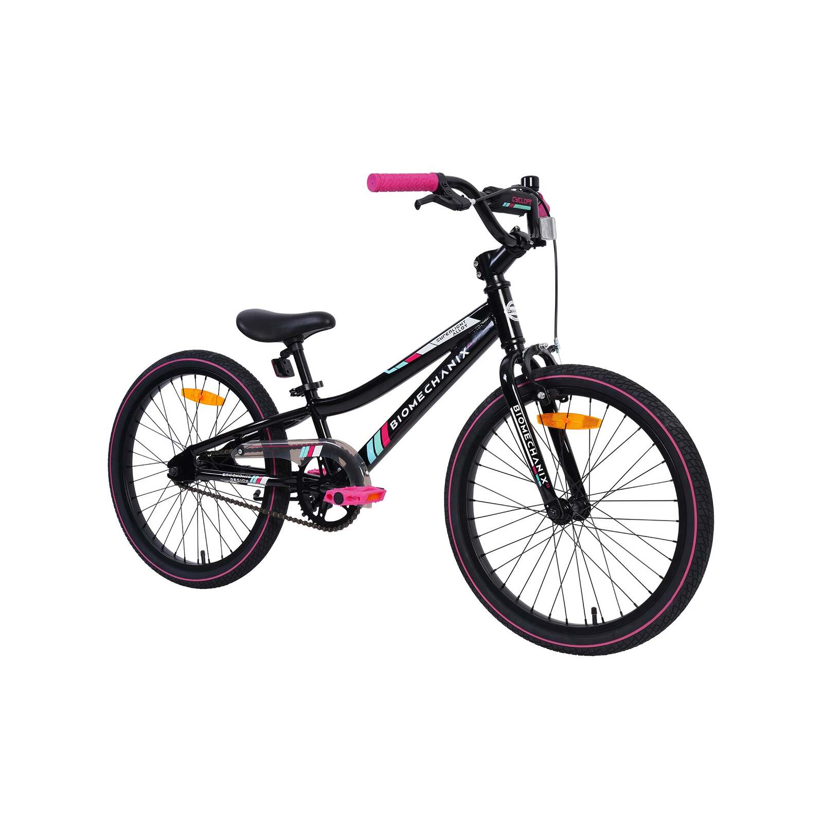 Cyclops Biomechanix 3.0 50cm Alloy Pink Kids Bike - Bunnings Australia