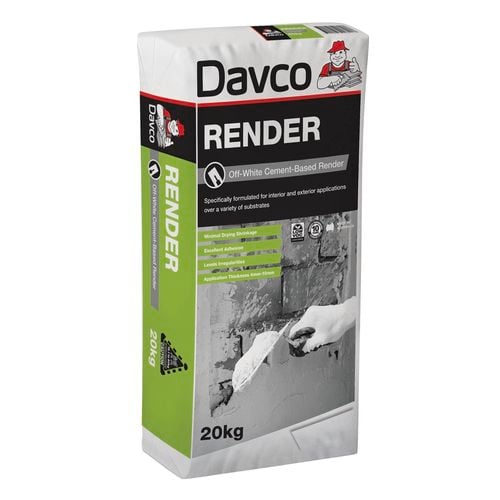 Davco 20kg Off White Render - Bunnings Australia