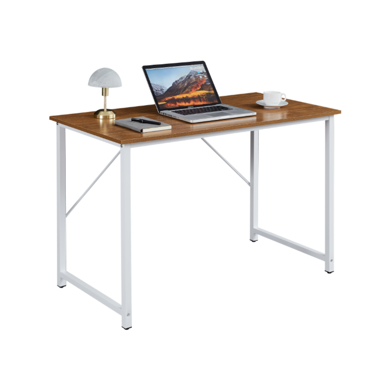 Computer Desk, Sturdy Home Office Laptop Desk Modern Workstation ...