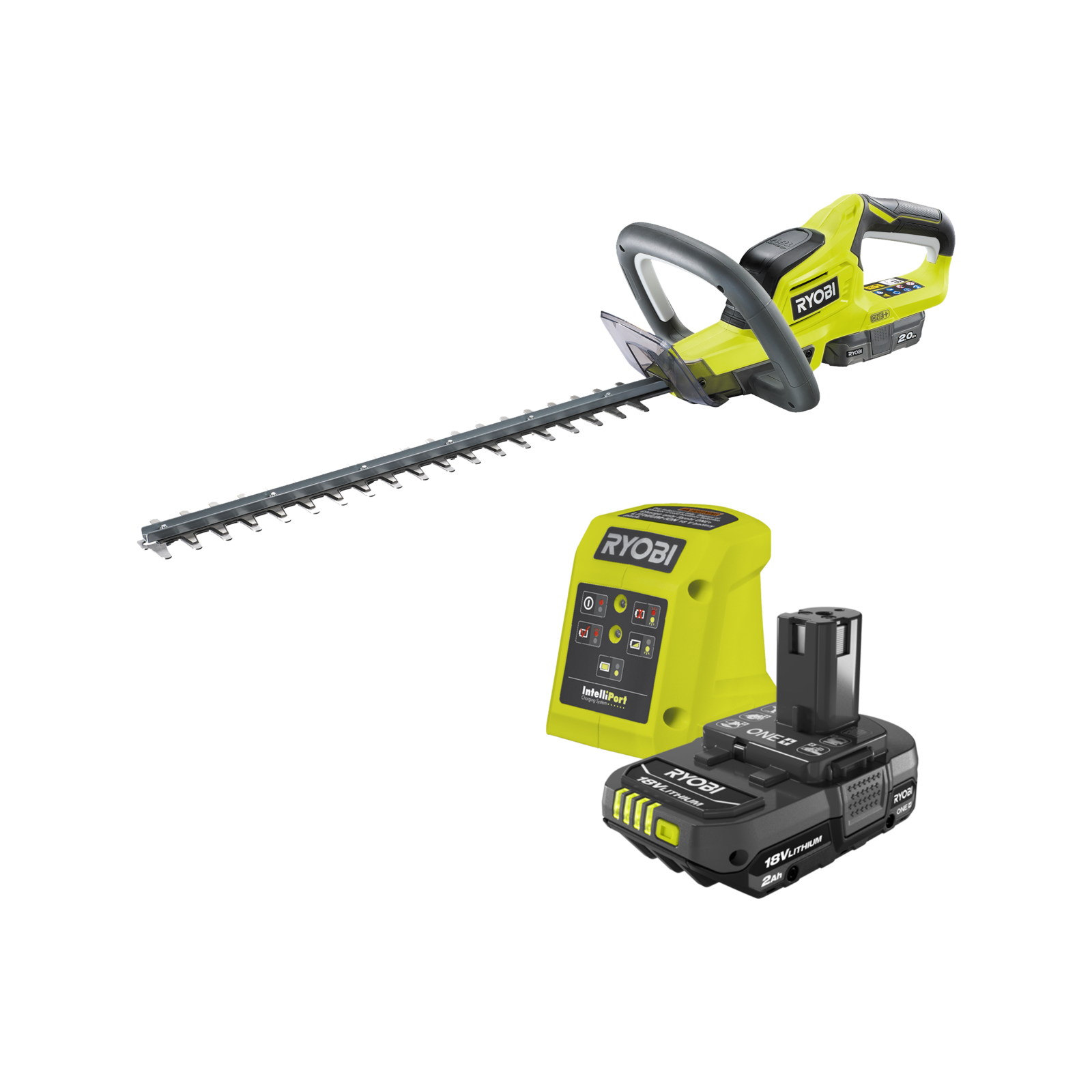 Ryobi One+ 18V 40cm 2.0Ah Cordless Hedge Trimmer Kit - Bunnings New Zealand