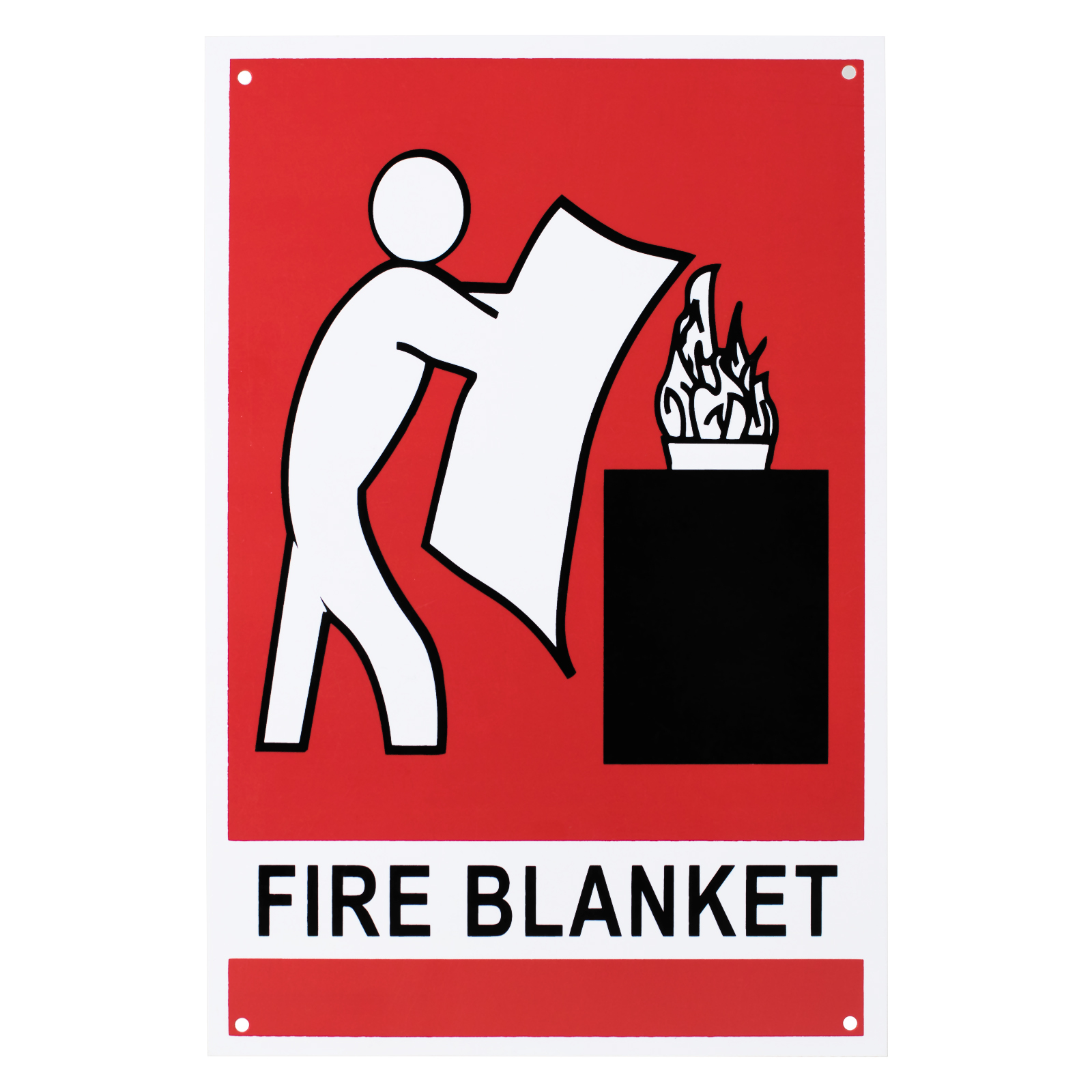 Family First Fire Blanket Location Sign - Bunnings Australia