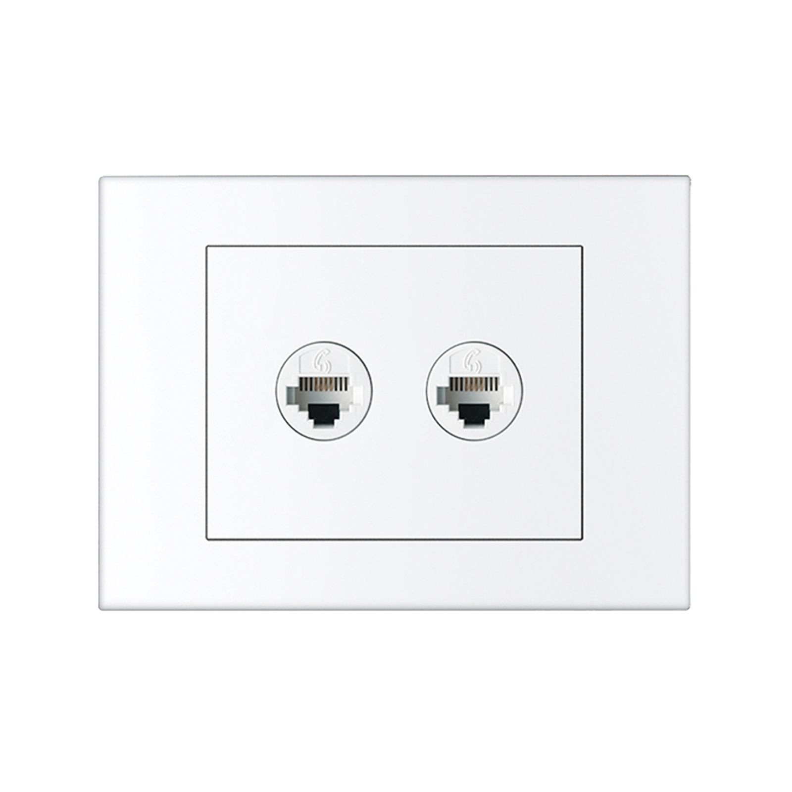 HPM VIVO 2 Gang RJ45 CAT6 Outlet - Bunnings Australia