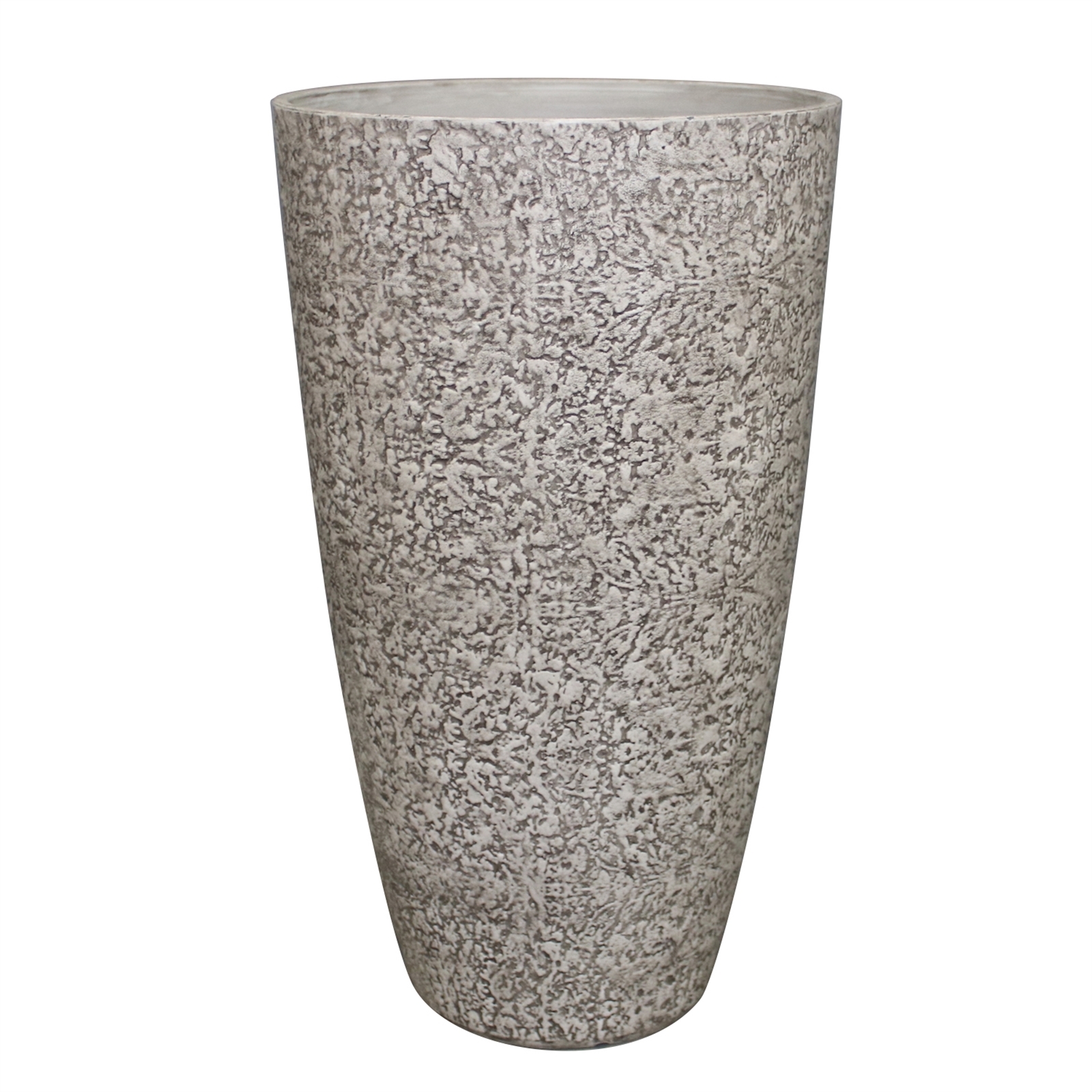 Northcote Pottery 31 x 53cm Rock White Lunar Bullet Pot - Bunnings ...