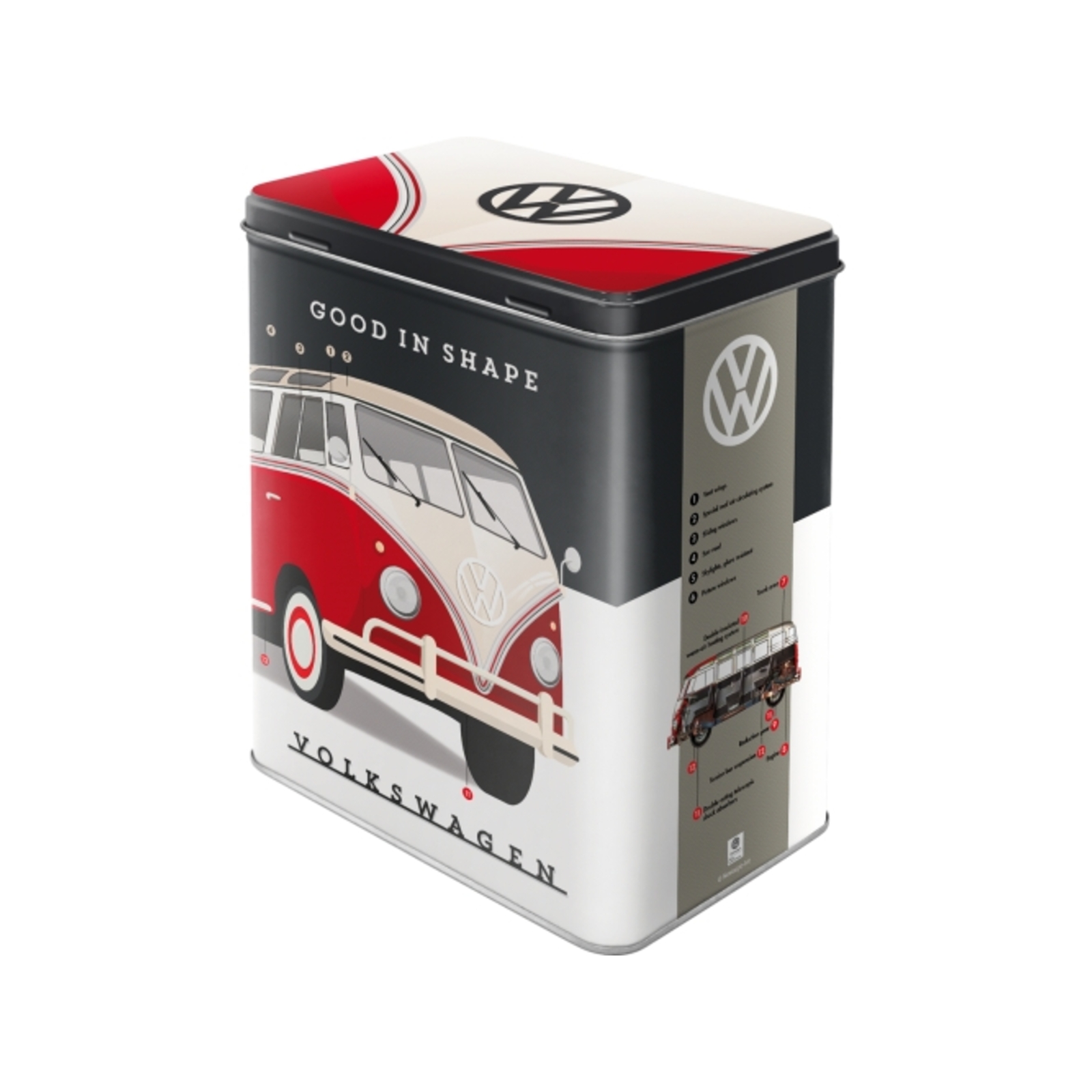 Nostalgic-Art Tin Box Large VW - Good In Shape - Bunnings Australia