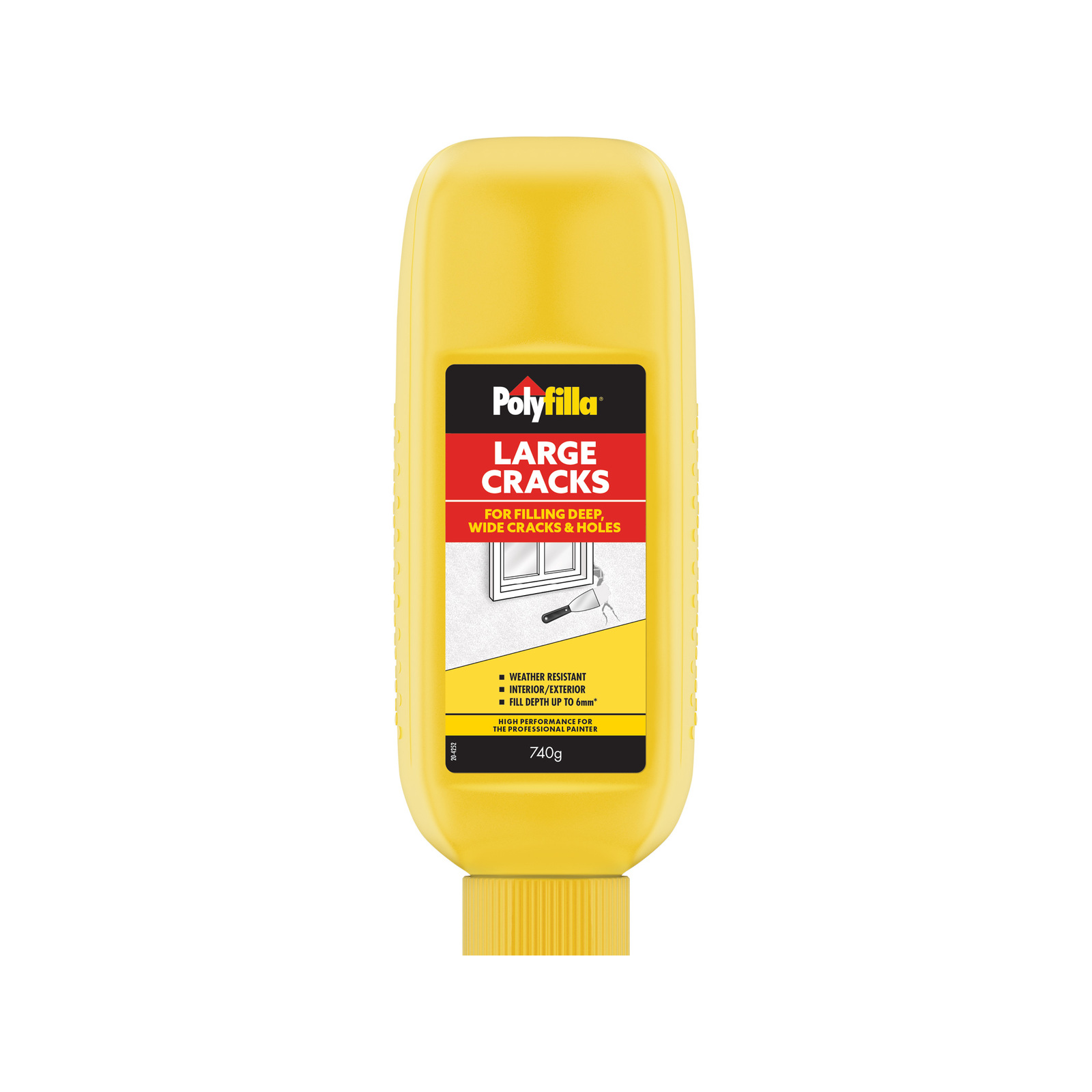 Poly 740g Interior And Exterior Large Cracks Filler - Bunnings Australia