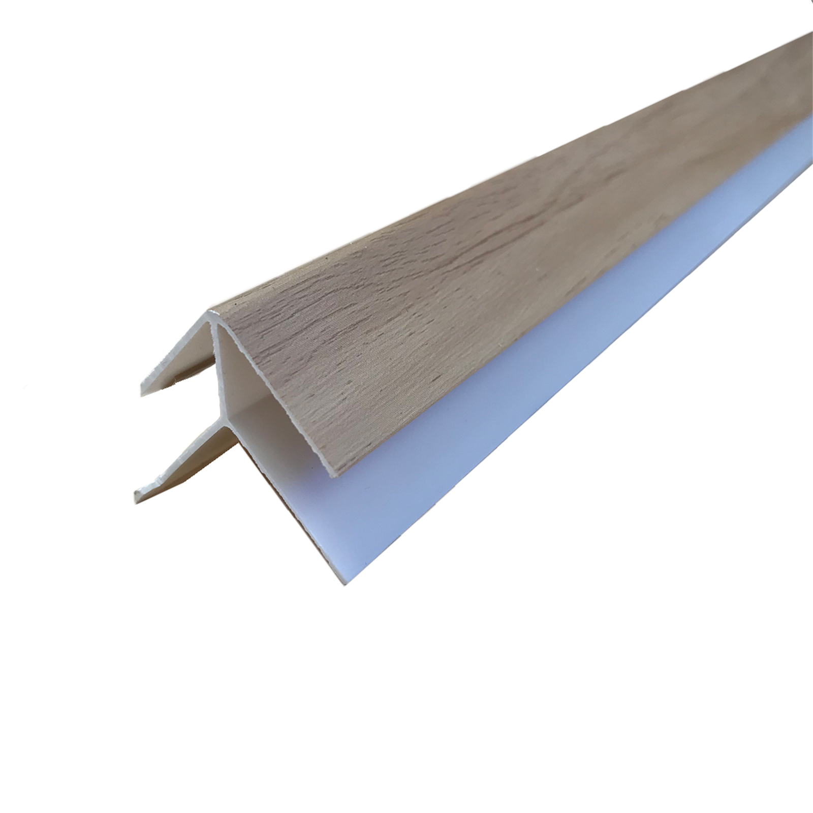 QuickBoard Cedar 2.4m Composite Ceiling Lining External Corner Trim ...
