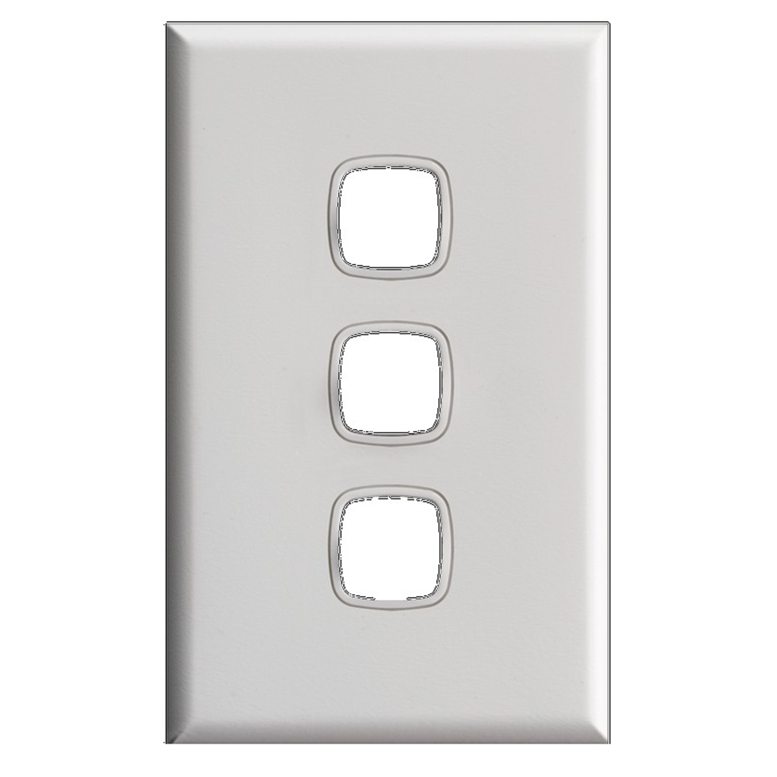 HPM Excel 3 Gang Coverplate White - Bunnings New Zealand