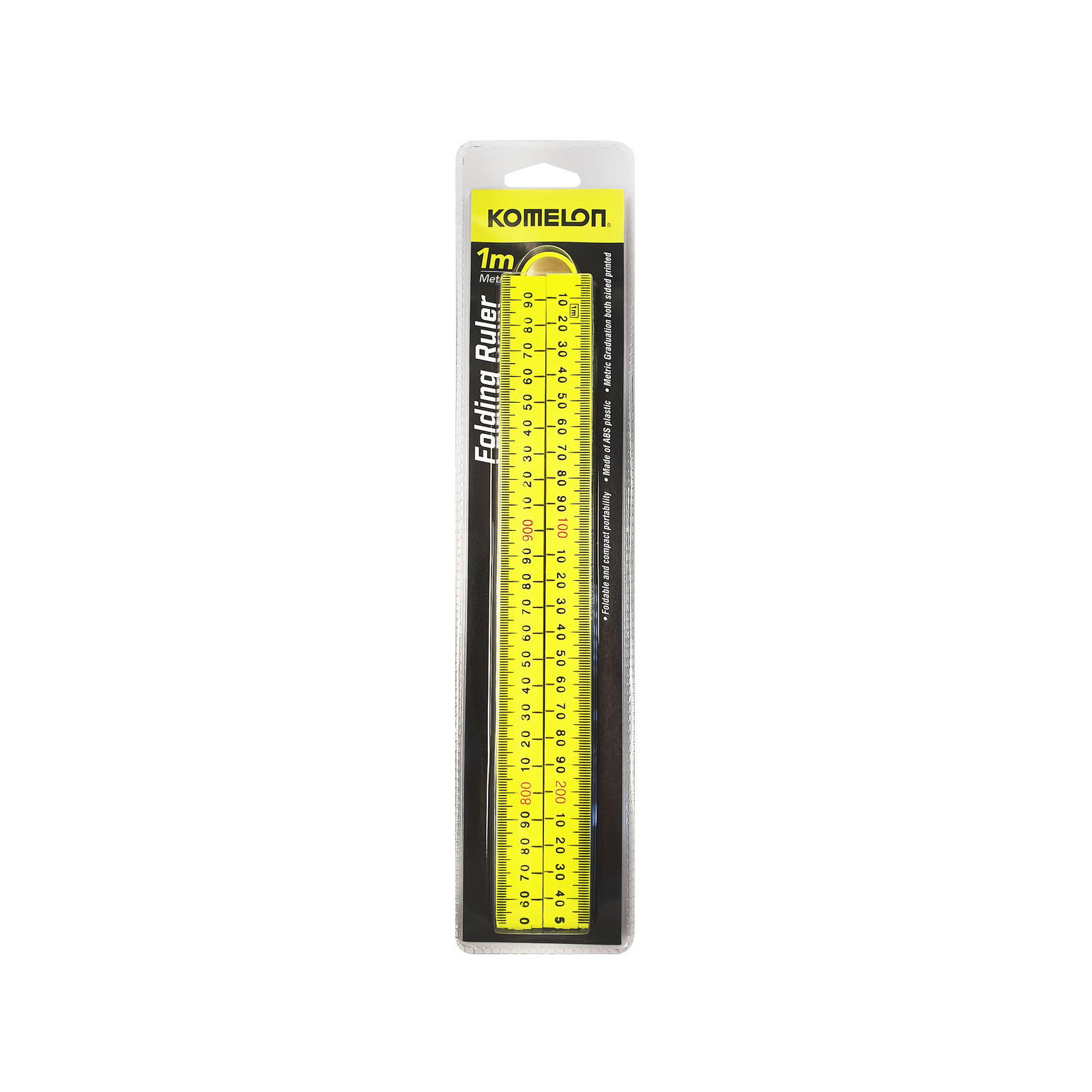 Komelon 1m High-Viz Folding Ruler - Bunnings New Zealand